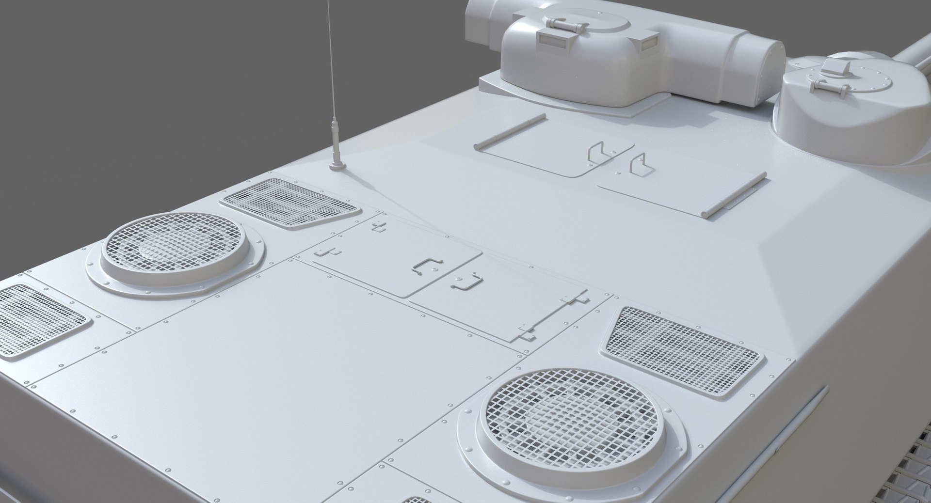 3D franch heavy tank amx - TurboSquid 1331842