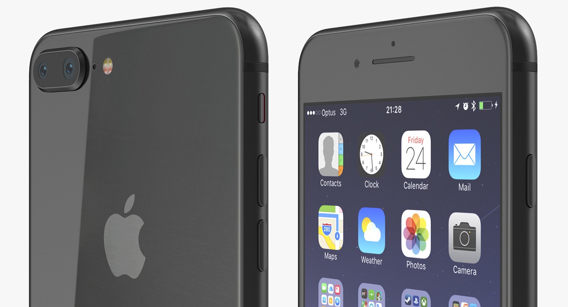 Iphone 8 Black 3D Model - TurboSquid 1213118