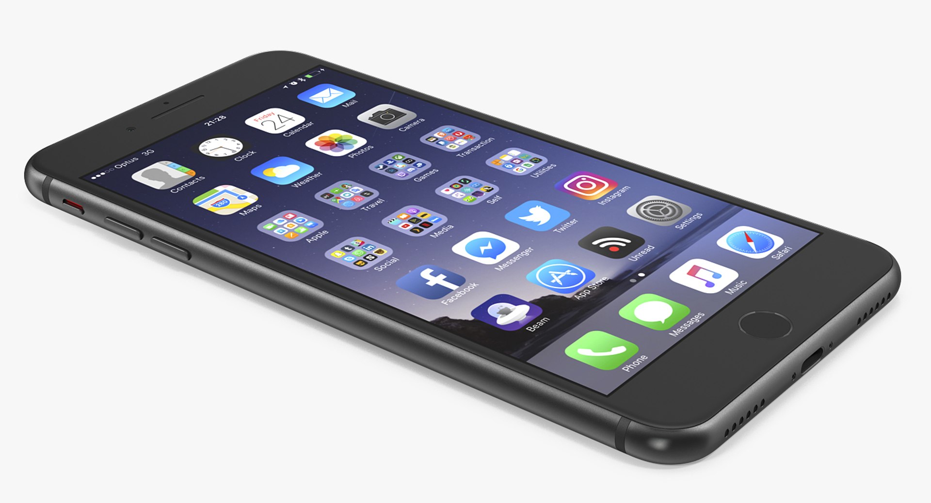 Iphone 8 Black 3D Model - TurboSquid 1213118