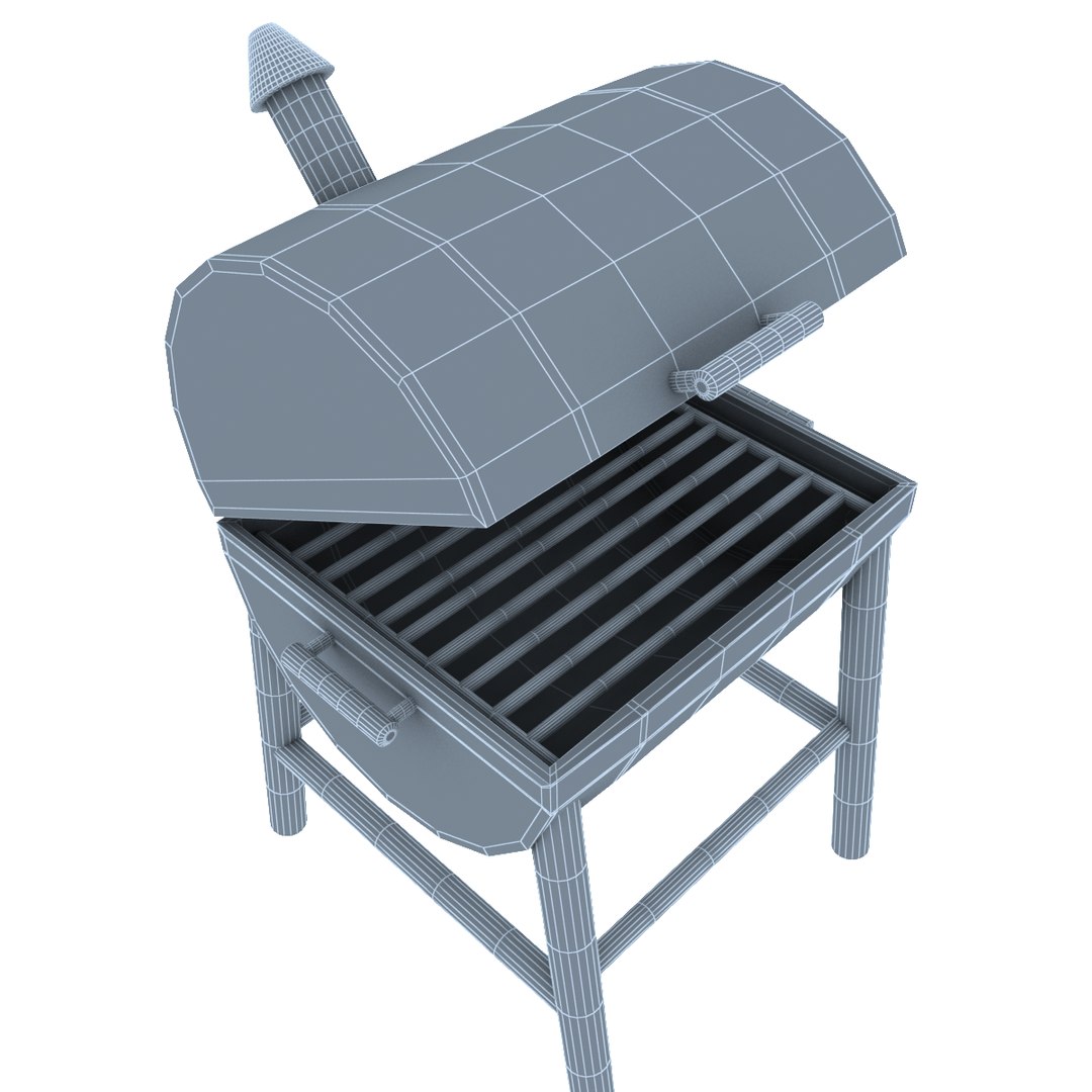 3d grill model
