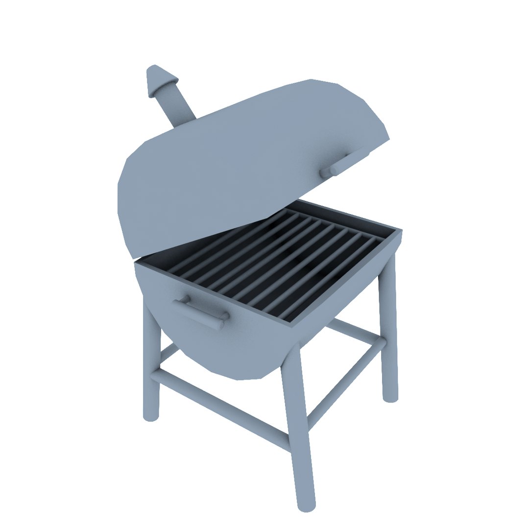 3d grill model
