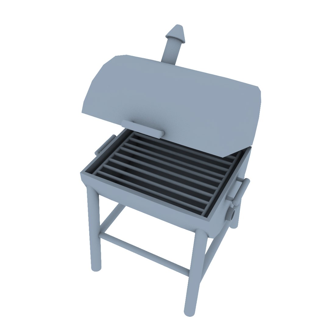 3d grill model