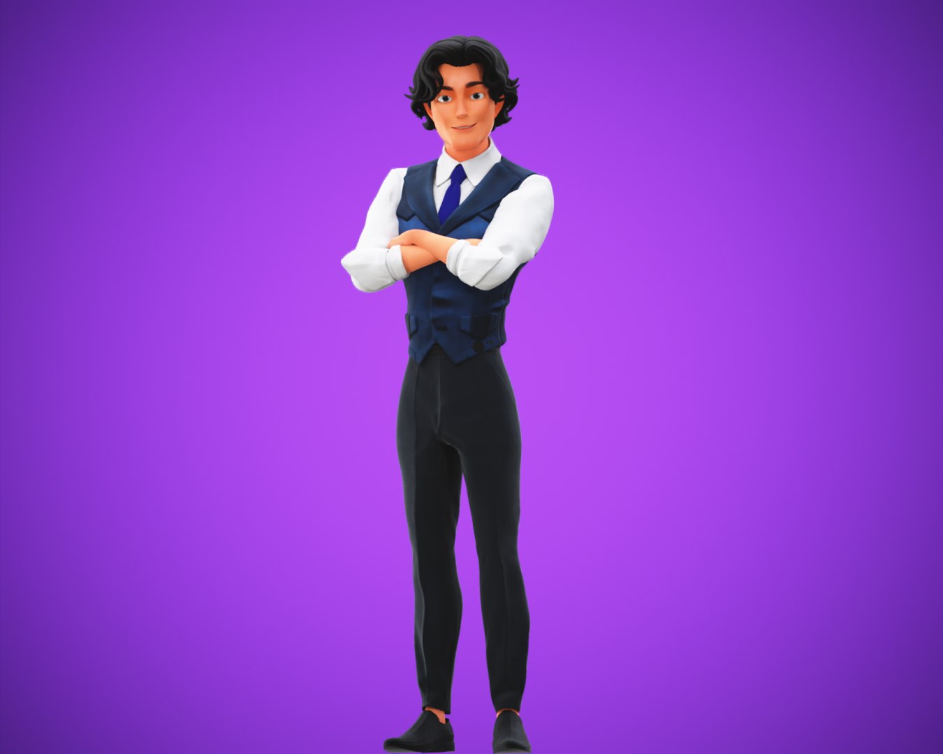 Stylized Cartoon Boy Character Rigged1 3D Model - TurboSquid 1980333