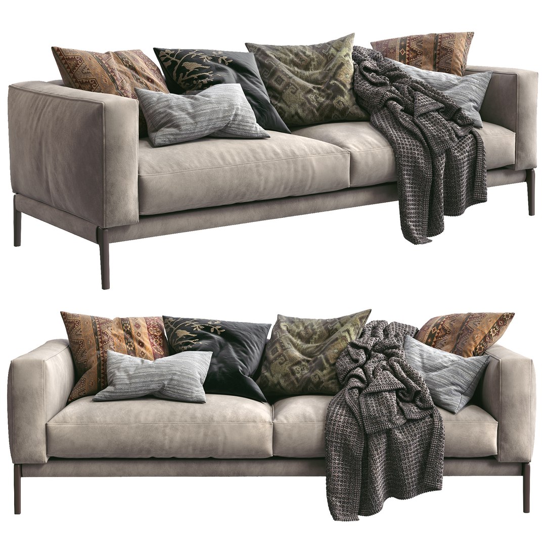 3D Flexform Sofa Romeo - TurboSquid 1637215