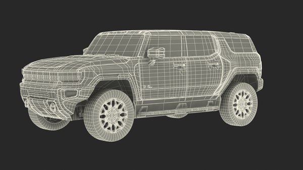 GMC Hummer EV SUV Rigged 3D model - TurboSquid 1915176