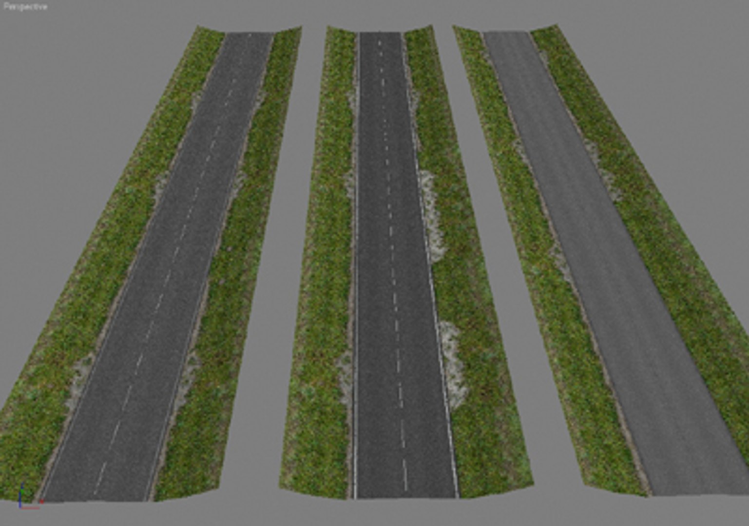 3d 3 Tileable Road