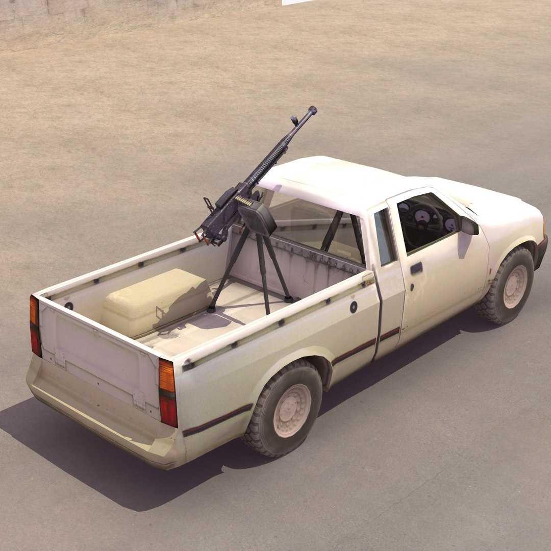 Technical Pickup Truck 3ds