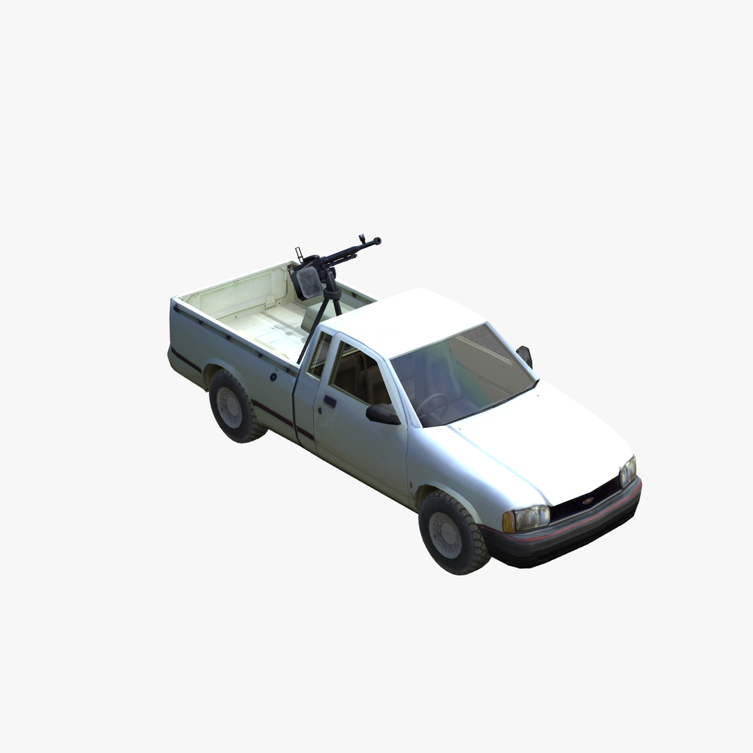 Technical Pickup Truck 3ds