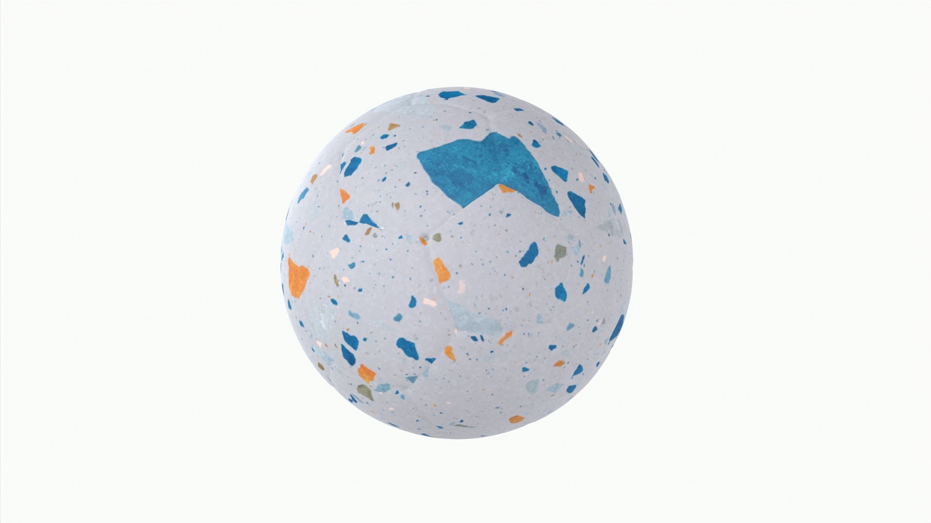3D Model Colorful Football - TurboSquid 2316694
