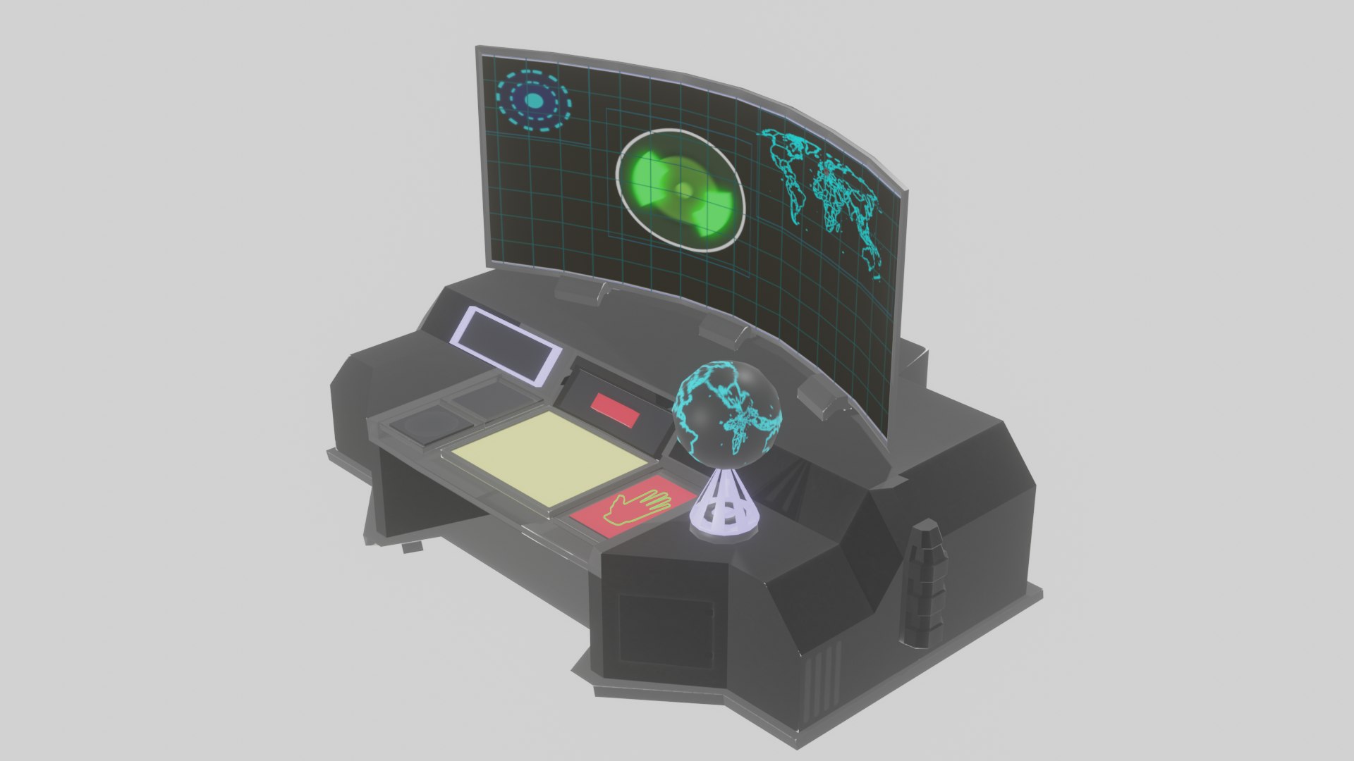 Sci-fi Computer 3D model - TurboSquid 2167486