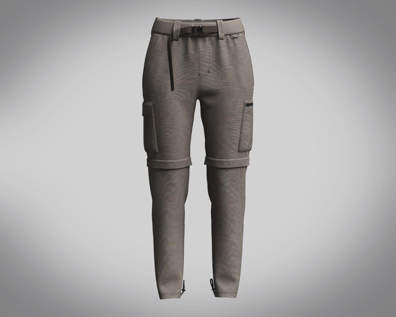 Ladies Zip Pocket Pant 3D Model - TurboSquid 1981829