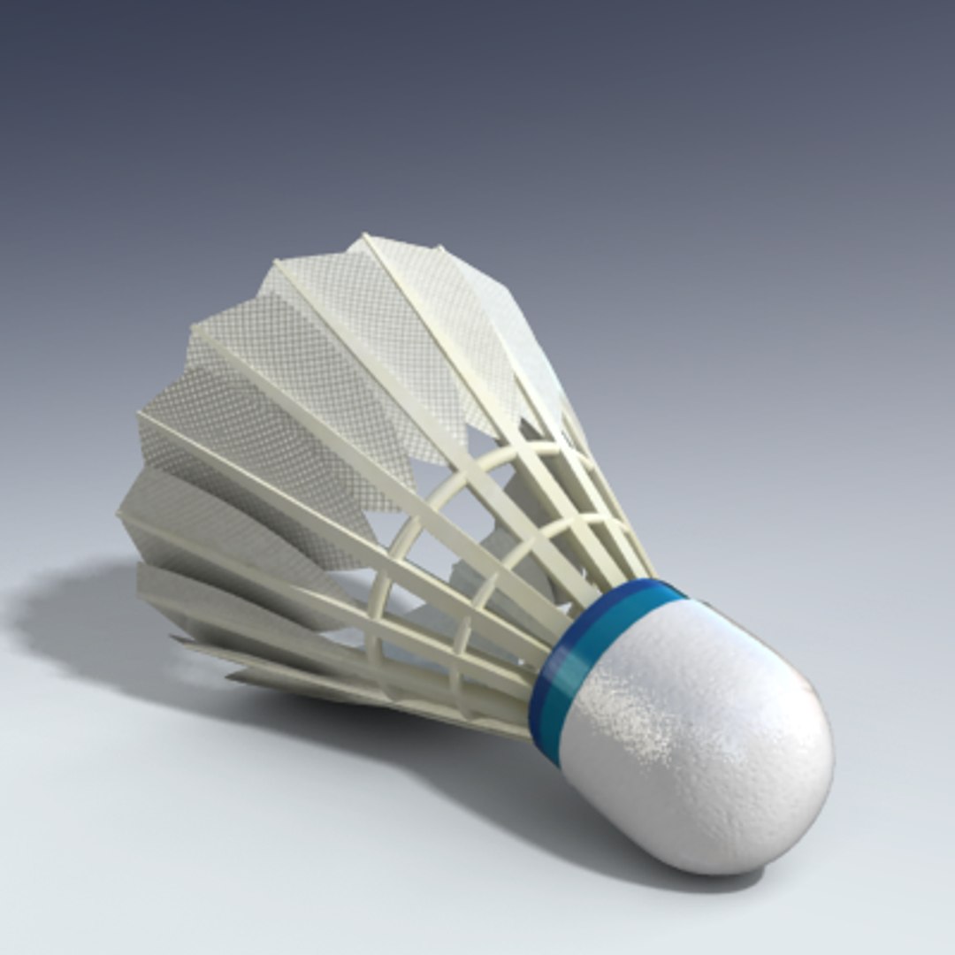 3d Model Badminton Shuttlecock