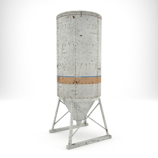 3d silo render