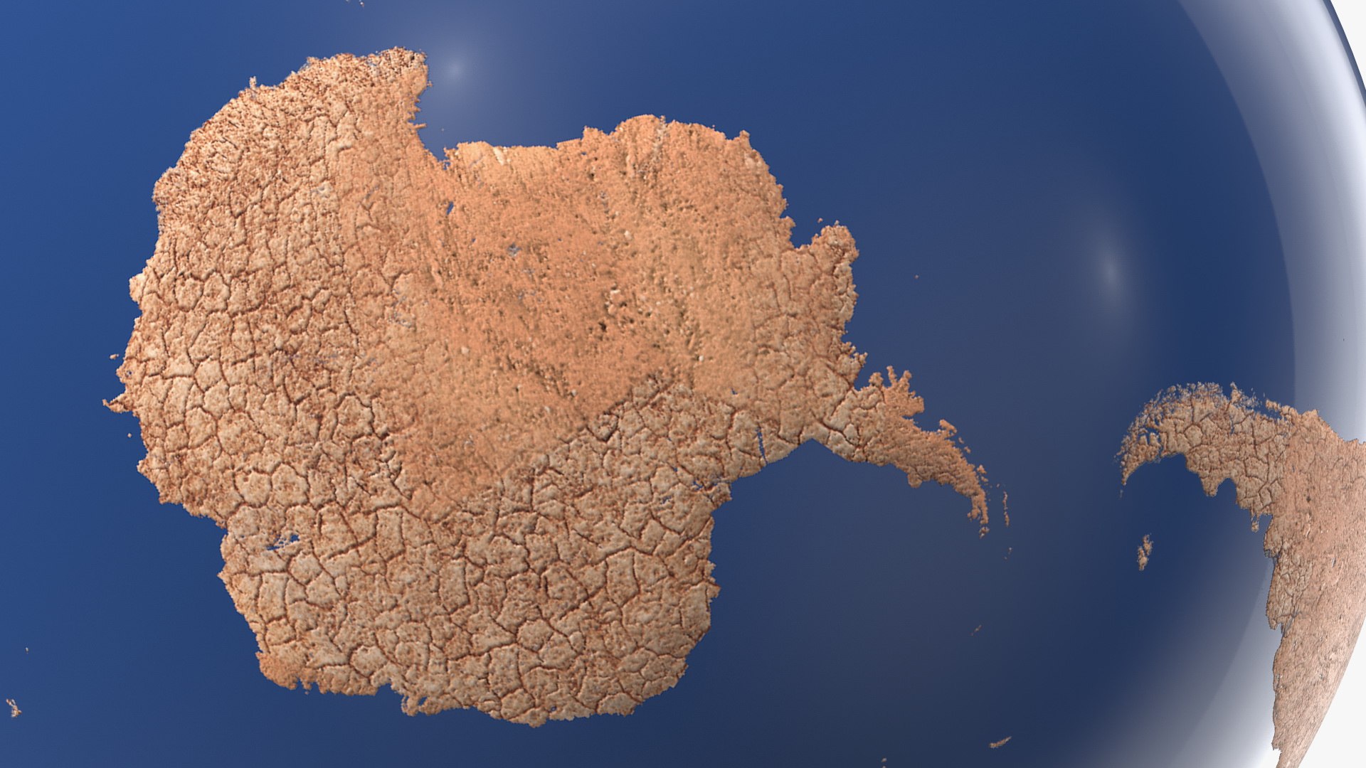 3D Planet Drought Earth World - TurboSquid 1697779