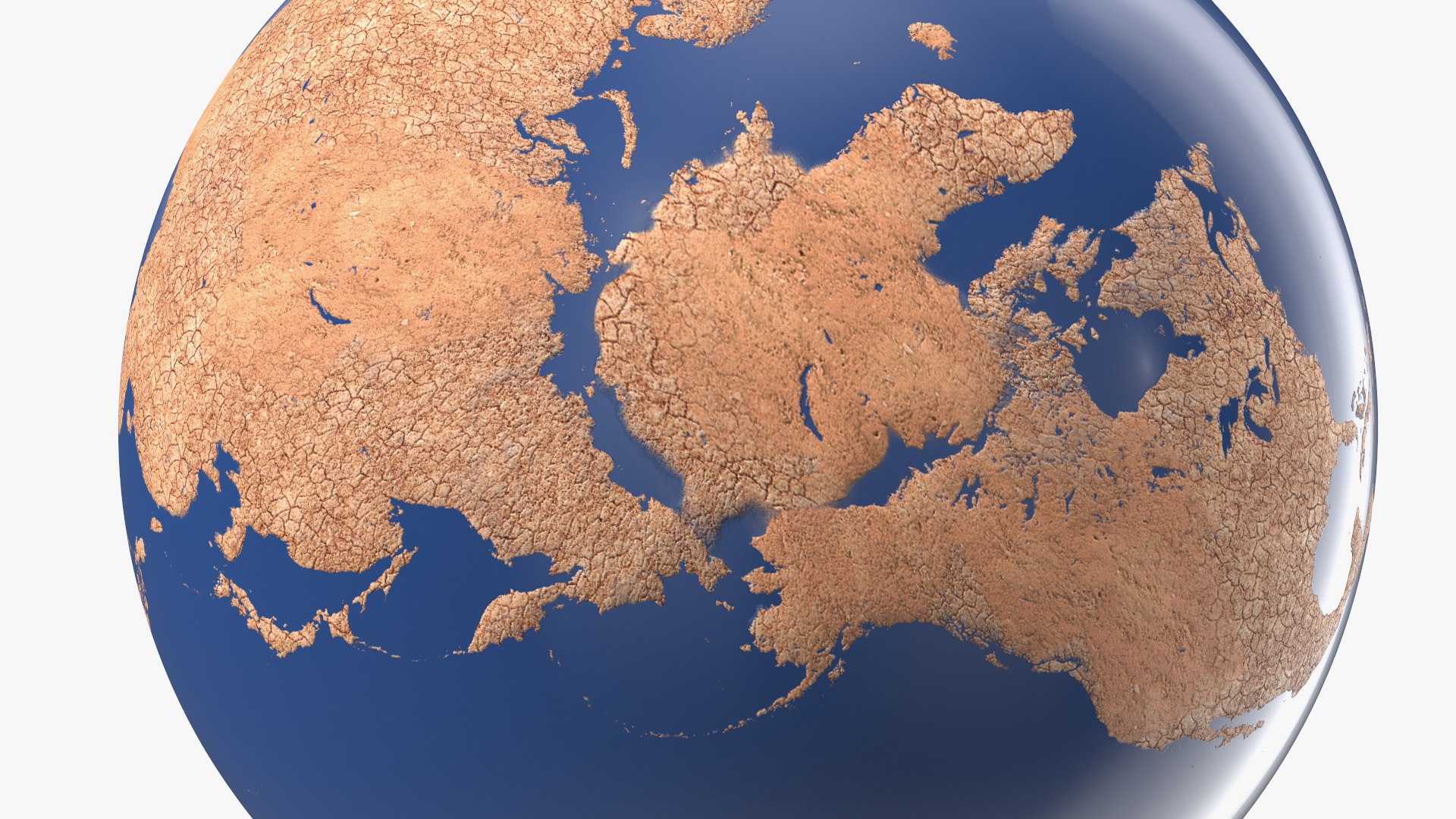 3D Planet Drought Earth World - TurboSquid 1697779