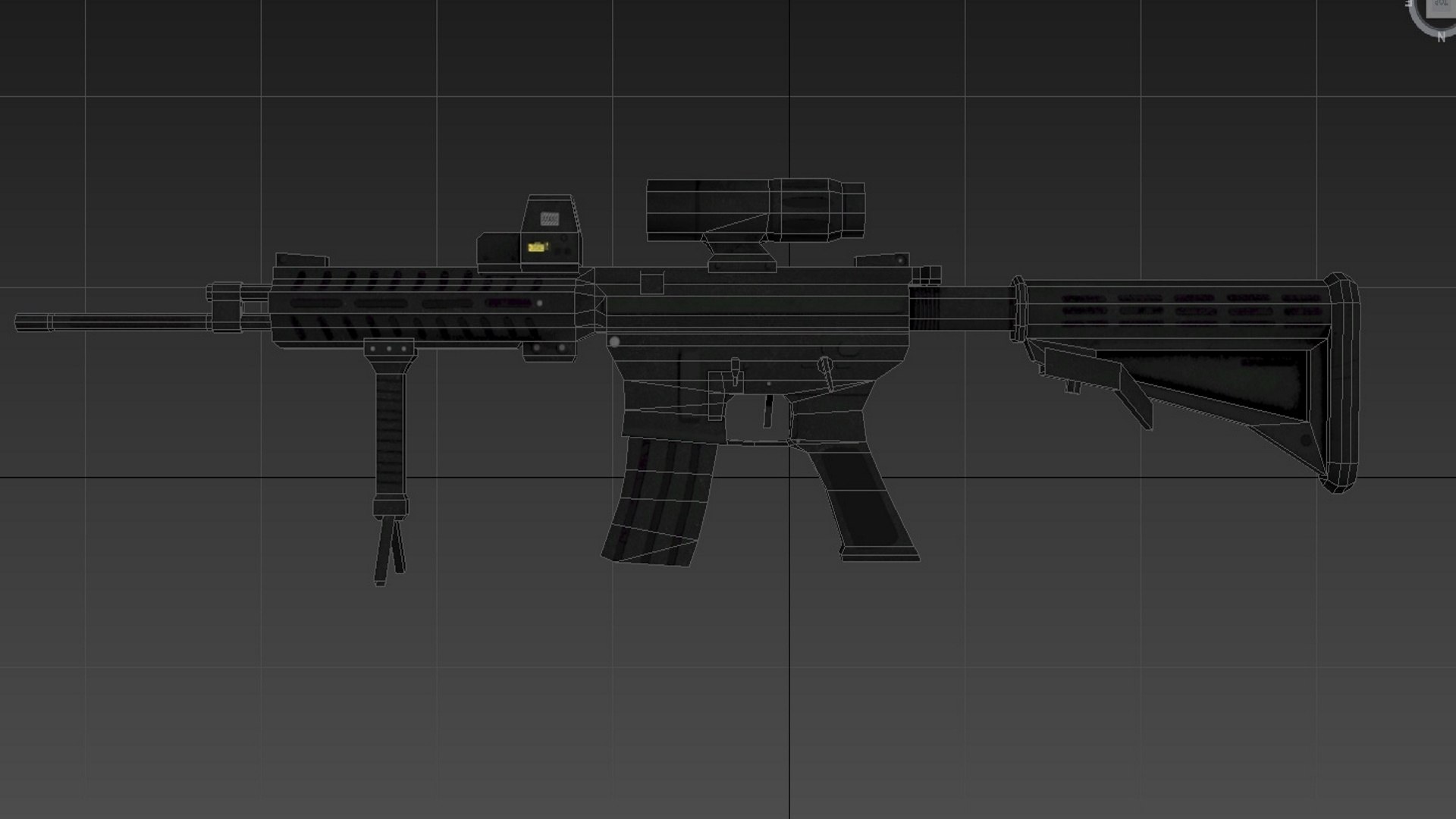 Masaf Iranian Assault Rifle 3D Model - TurboSquid 1962408