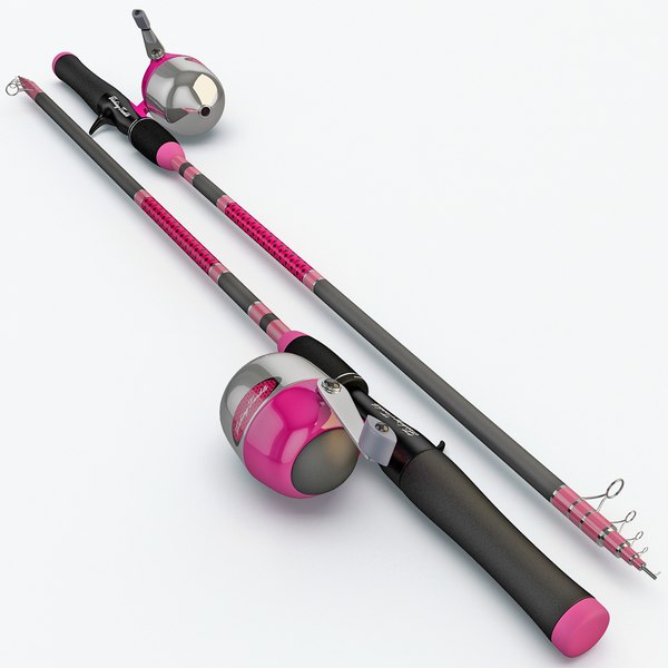 fishing rod 3d model
