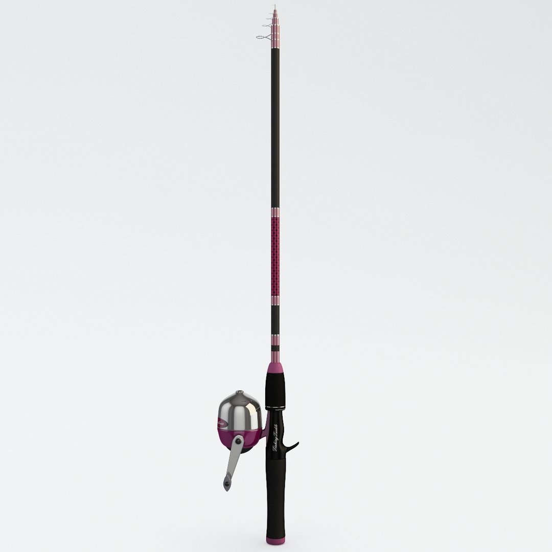Fishing Rod 3d Model
