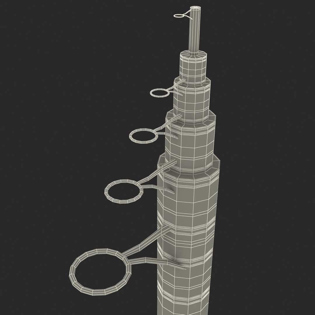 fishing rod 3d model