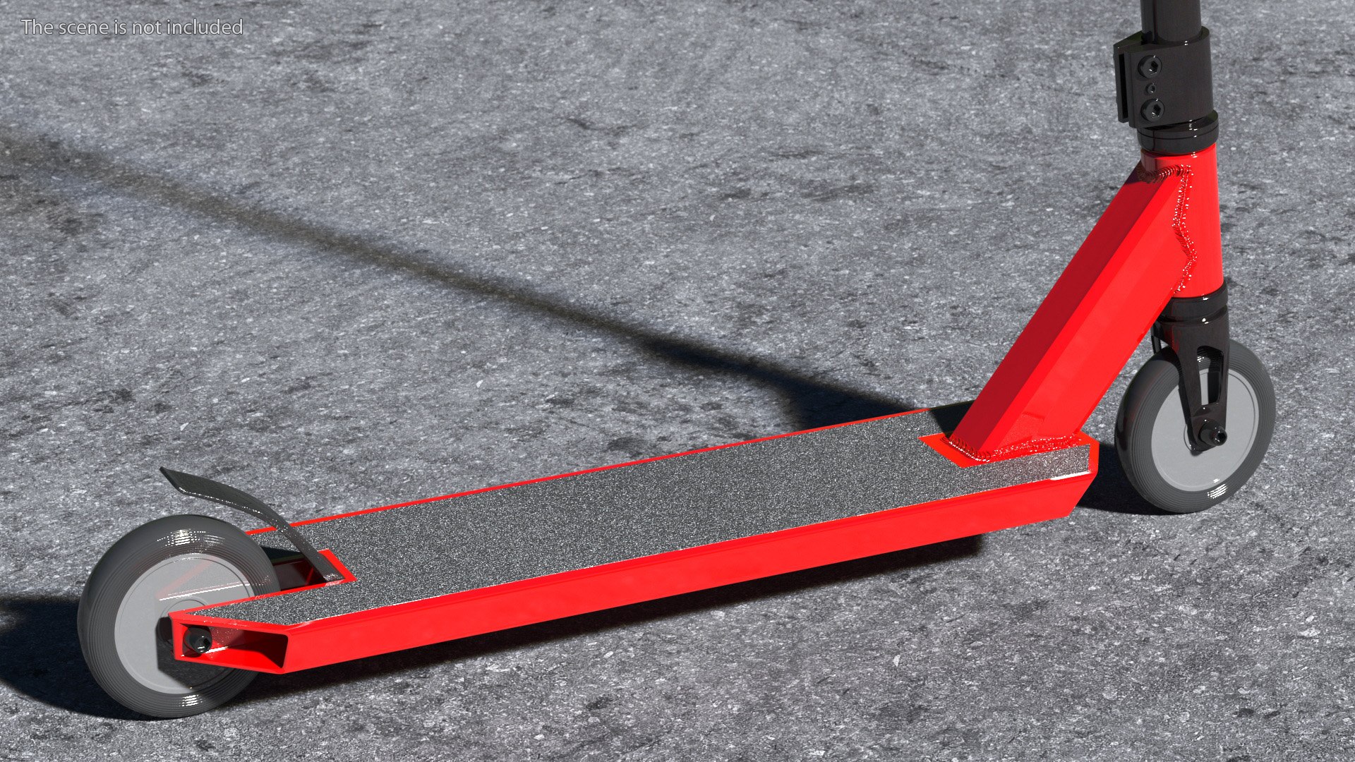 Trick Scooter for Kids Red 3D - TurboSquid 2026055