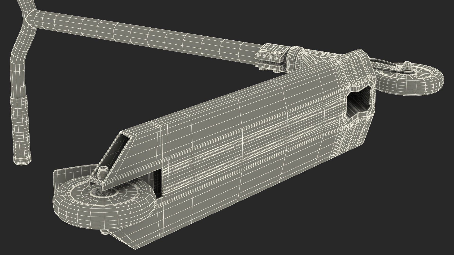 Trick Scooter for Kids Red 3D - TurboSquid 2026055