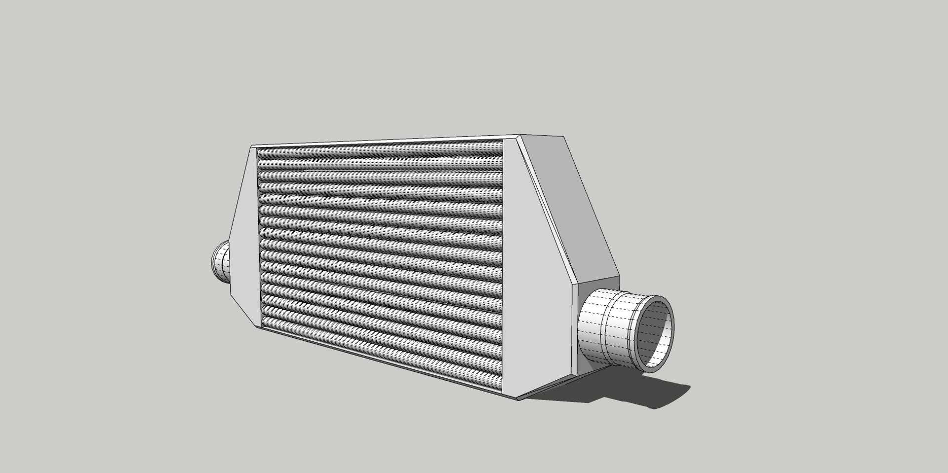 3D Intercooler Cooler - TurboSquid 1424348