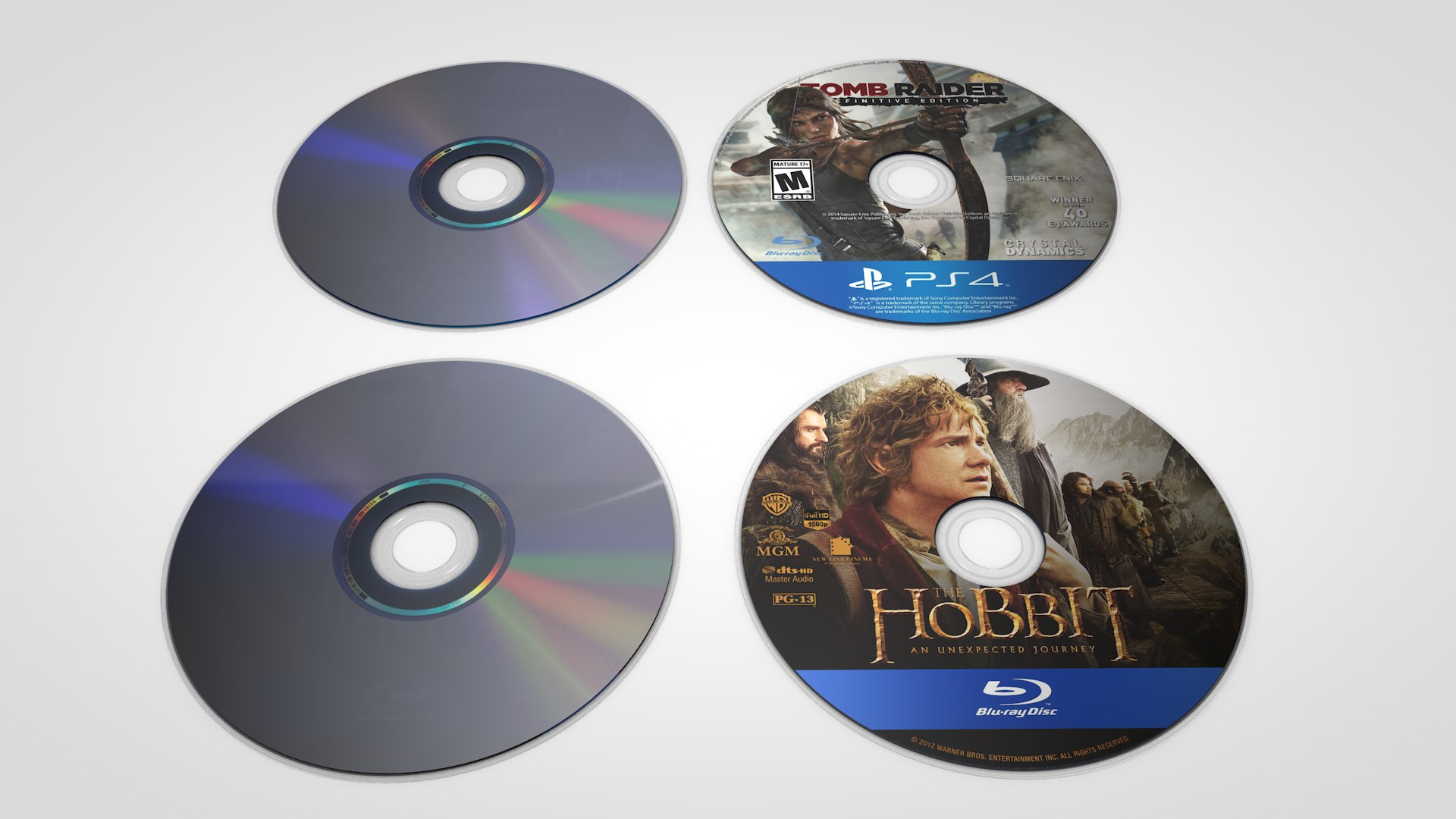 Blu-ray Discs 3D Model | 1148730 | TurboSquid