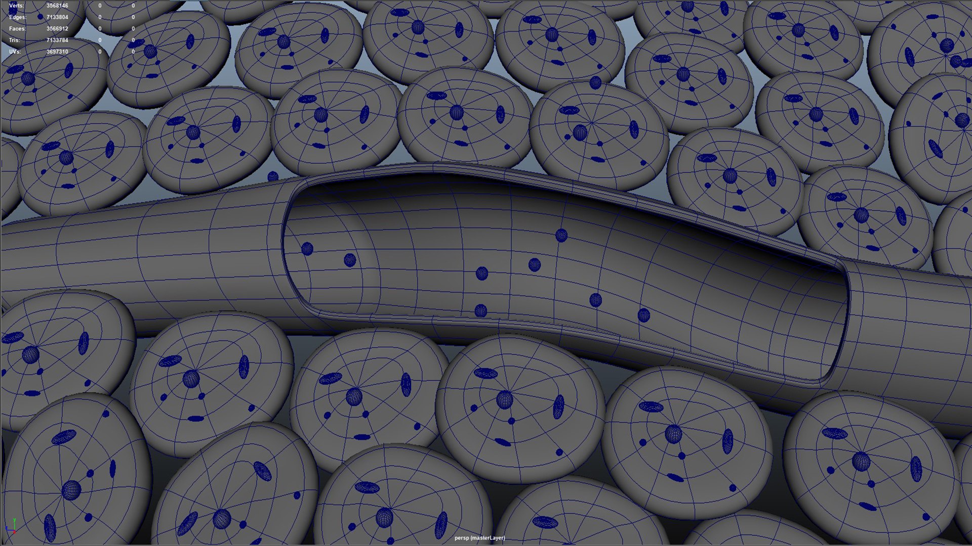 3D Gas Exchange Between The Blood And The Tissues - TurboSquid 2192289