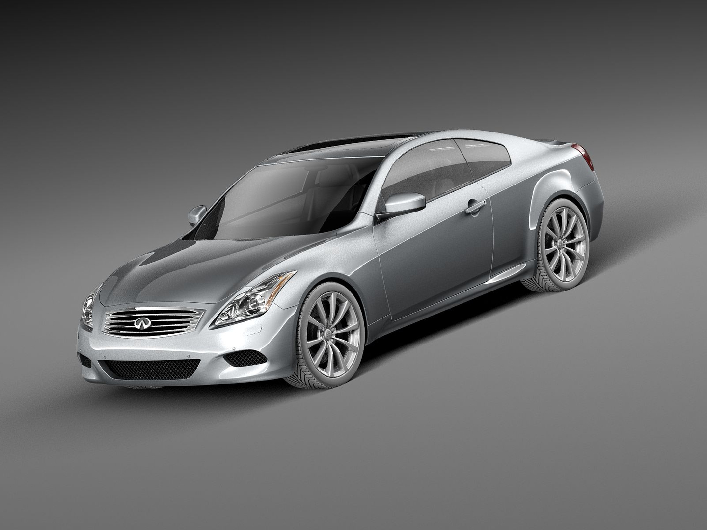 Infiniti G37 Coupe 3d Model