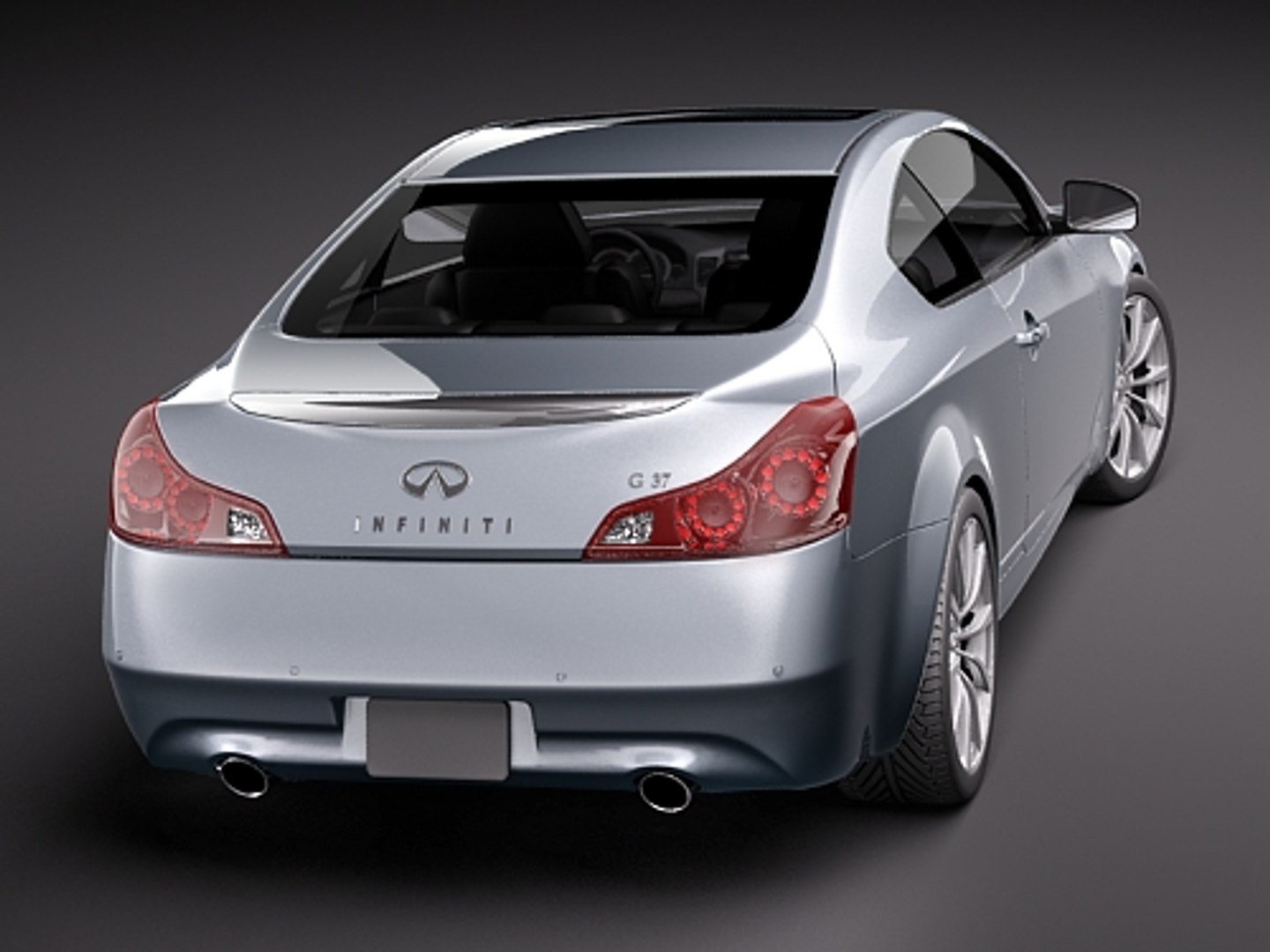 Infiniti G37 Coupe 3d Model