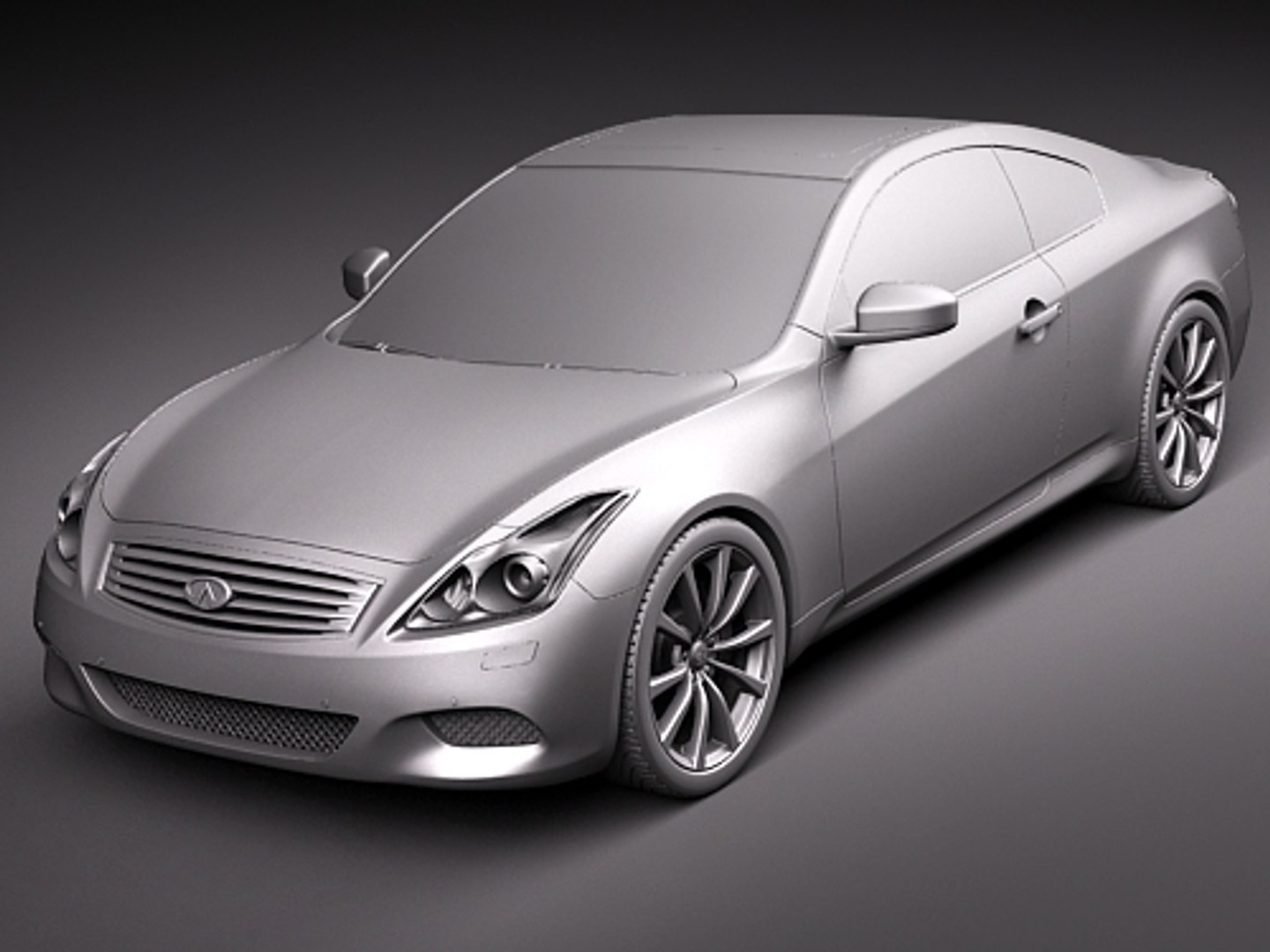 Infiniti G37 Coupe 3d Model