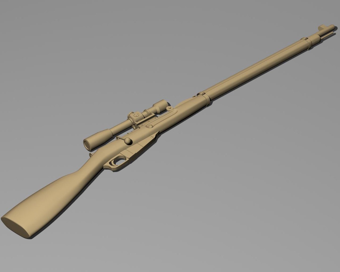 Free Mosin 3d Model