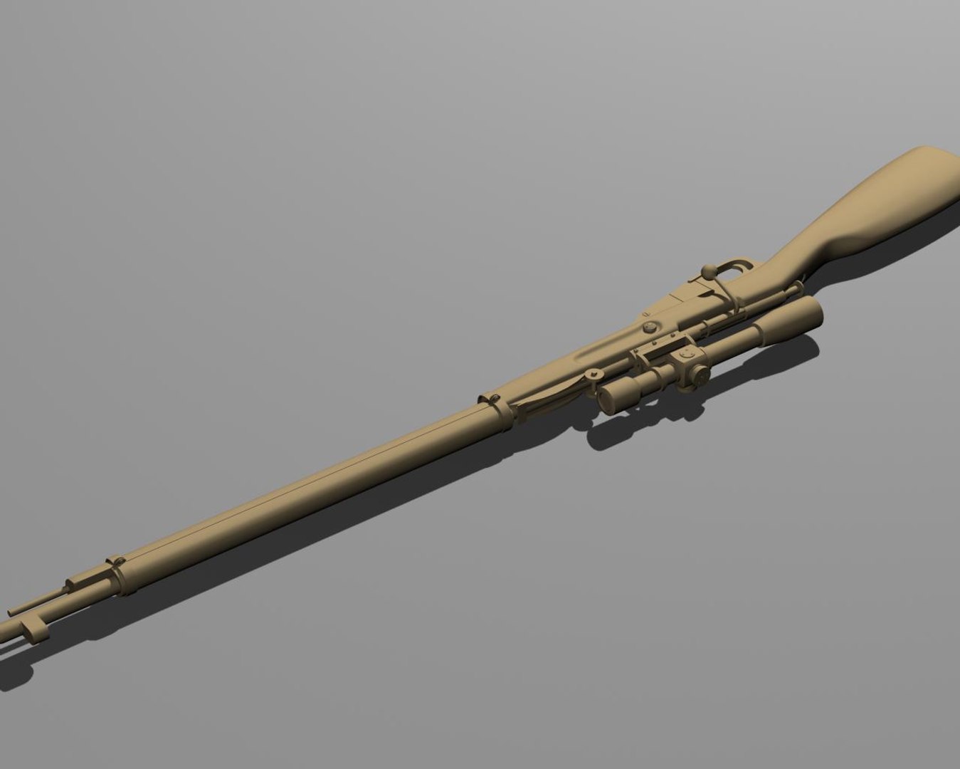 Free Mosin 3d Model