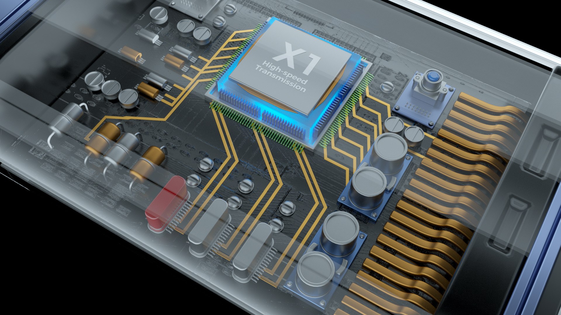 3D Model Charging Data Cable Chip Structure Model - TurboSquid 2260786