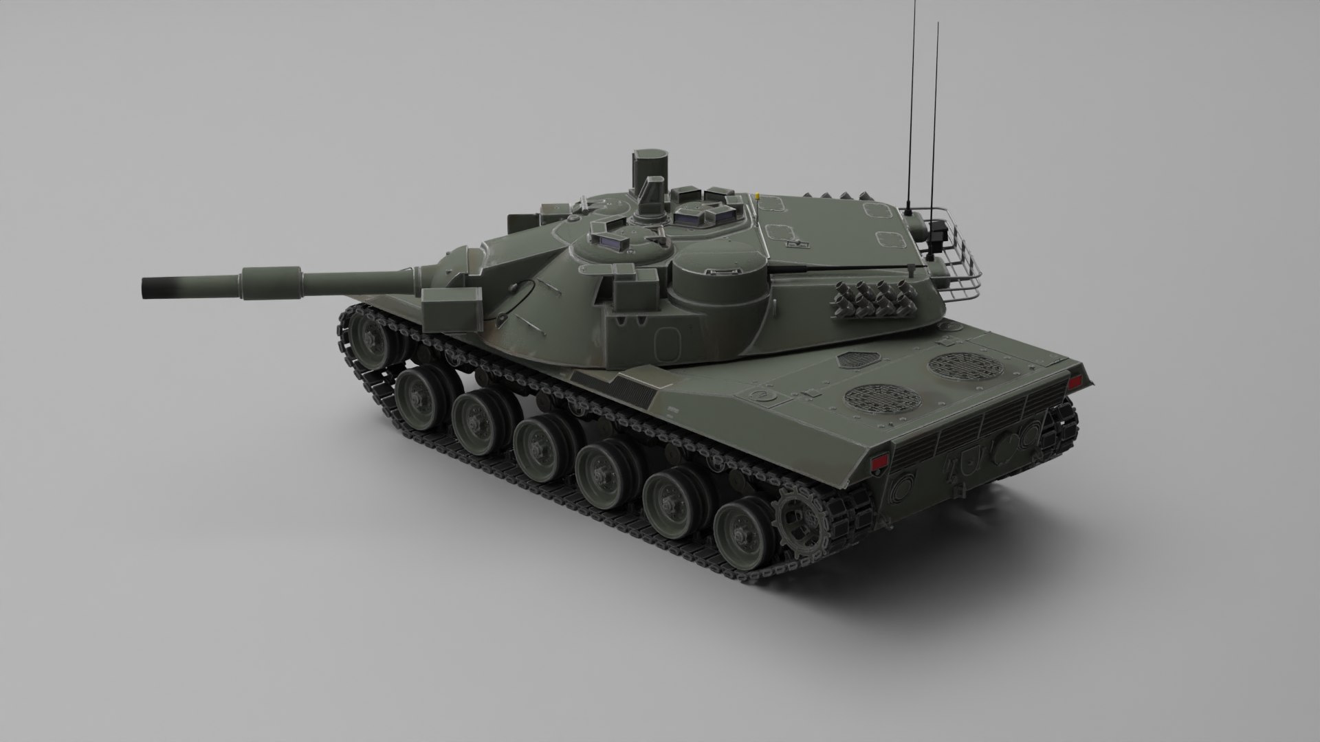 MBT 70 Model - TurboSquid 2125512