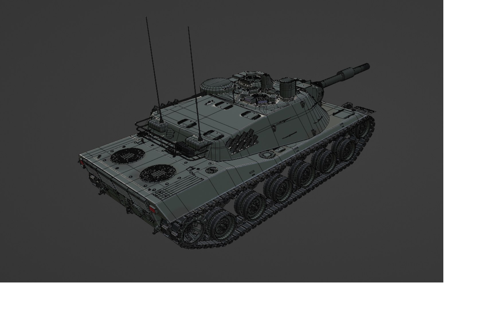 MBT 70 Model - TurboSquid 2125512