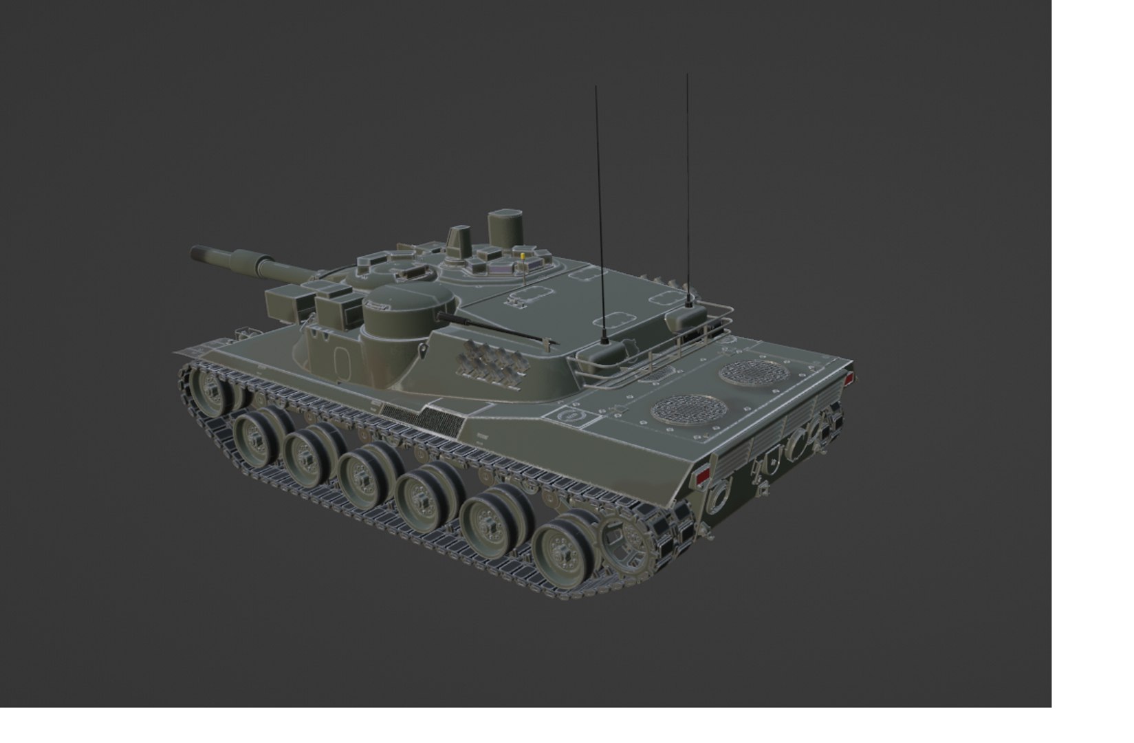 MBT 70 Model - TurboSquid 2125512