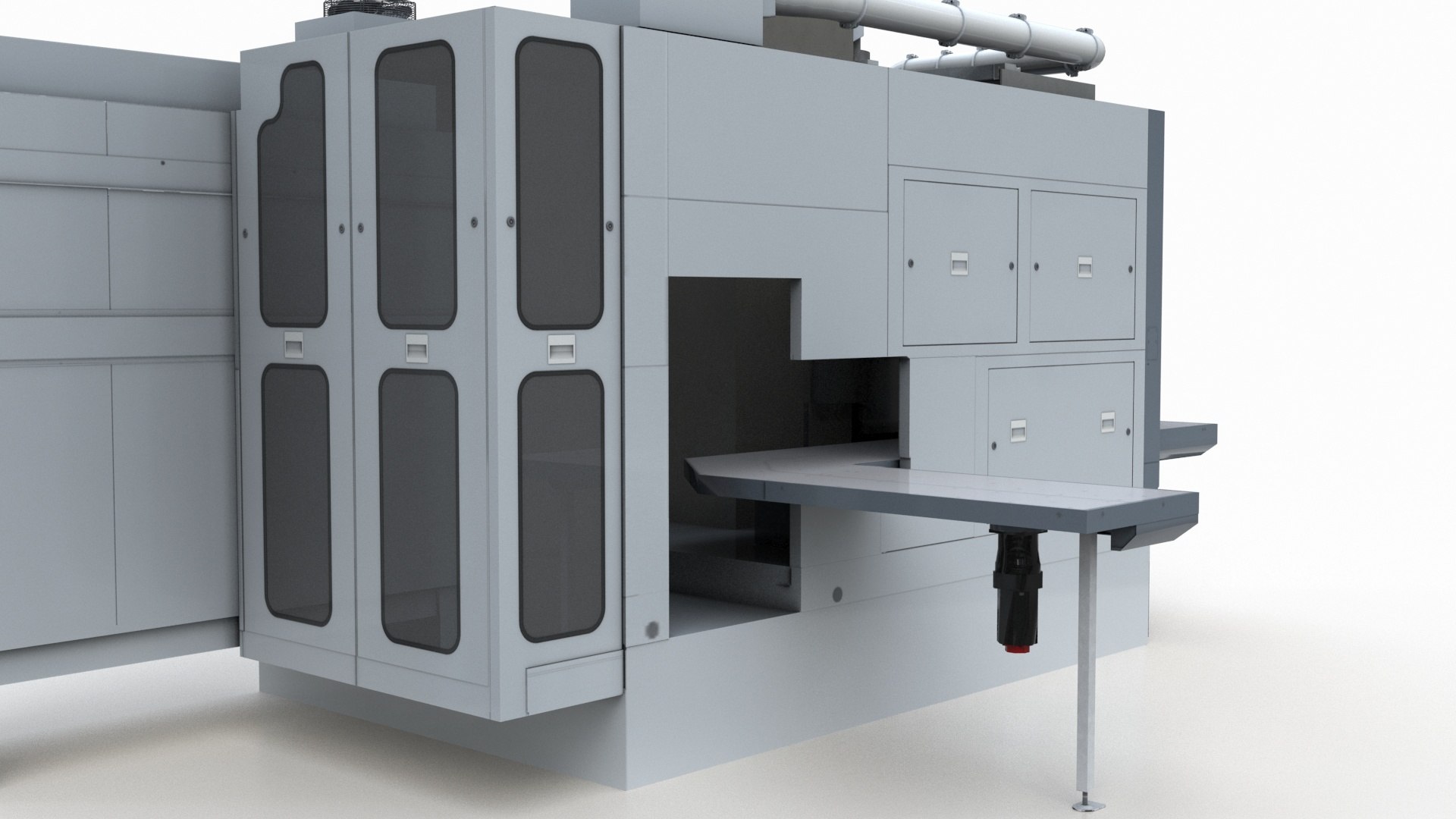 3D CNC Machine 1 - TurboSquid 2389501