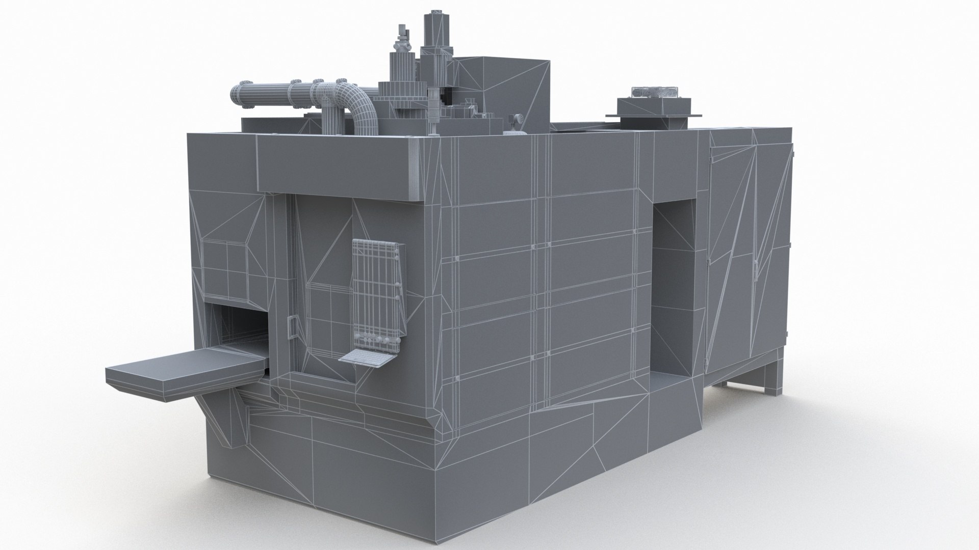 3D CNC Machine 1 - TurboSquid 2389501