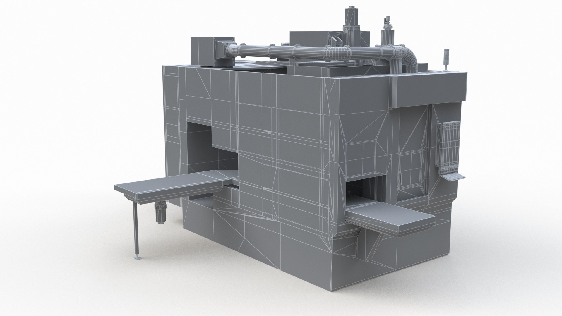 3D CNC Machine 1 - TurboSquid 2389501