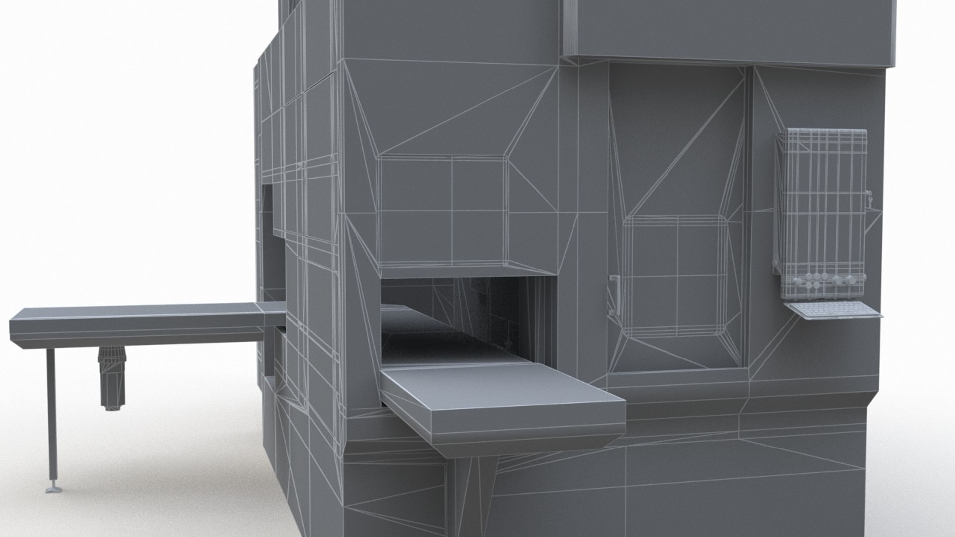 3D CNC Machine 1 - TurboSquid 2389501