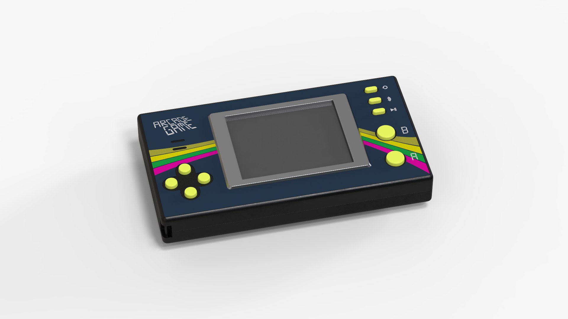 3D Model Arcade Station Portable Console - TurboSquid 2063830