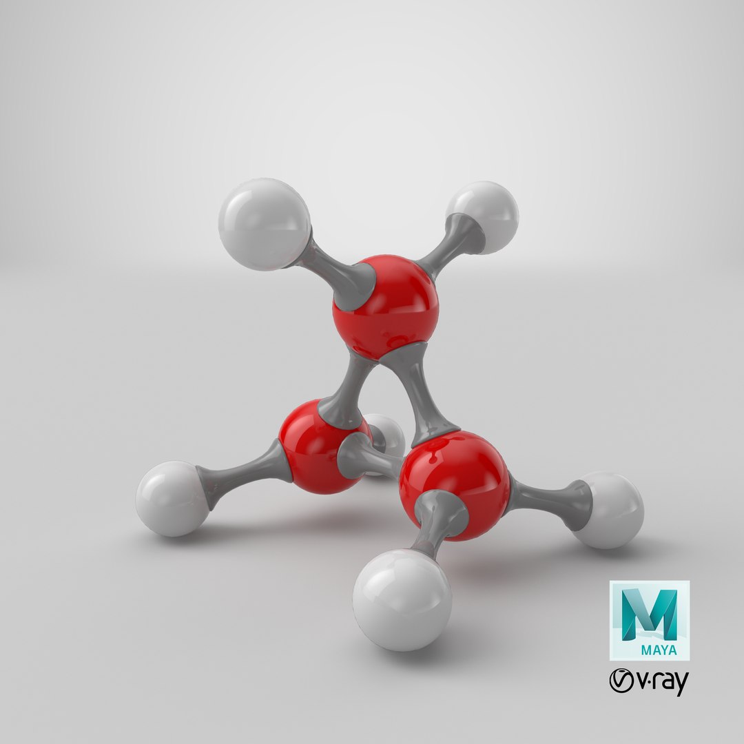 3D Molecule Chemistry Science Model - TurboSquid 1280034