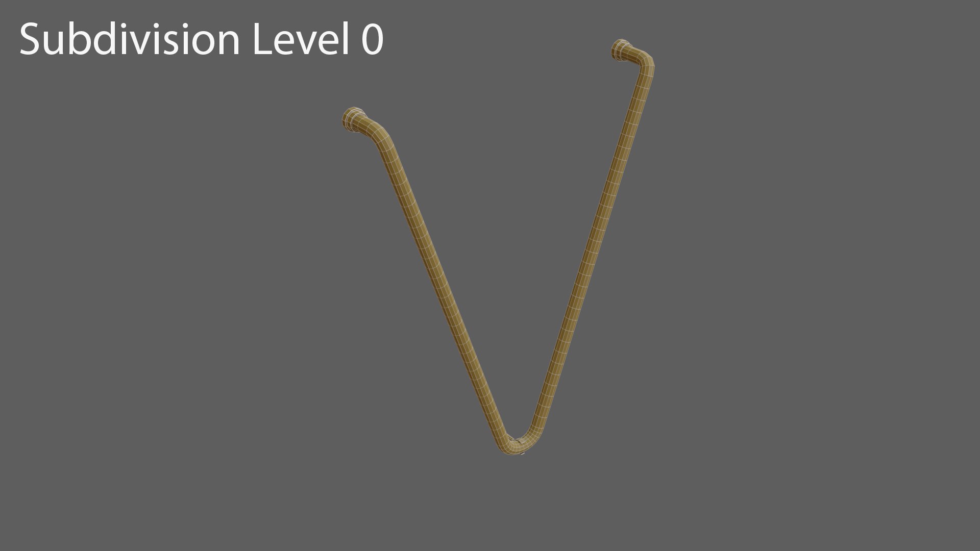 3D Neon Red Alphabet V - TurboSquid 2158266