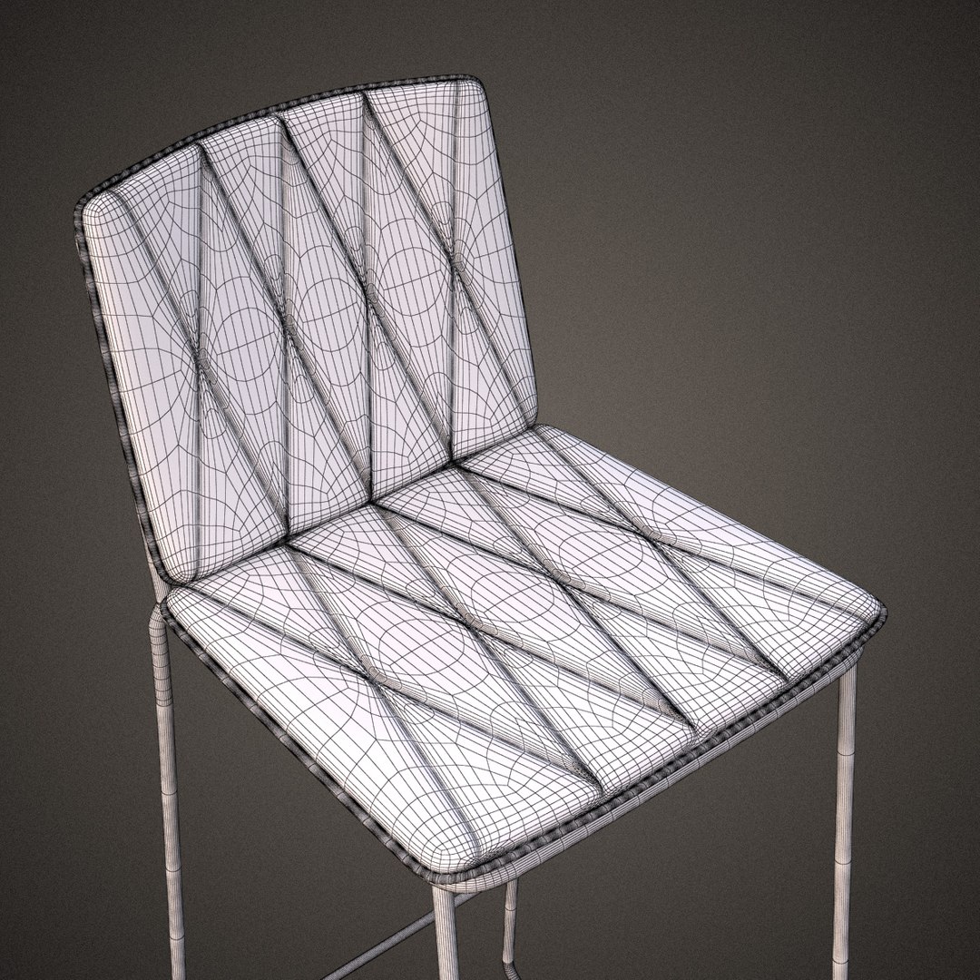 Jardan Seb Kitchen Bar Stool 3d Model