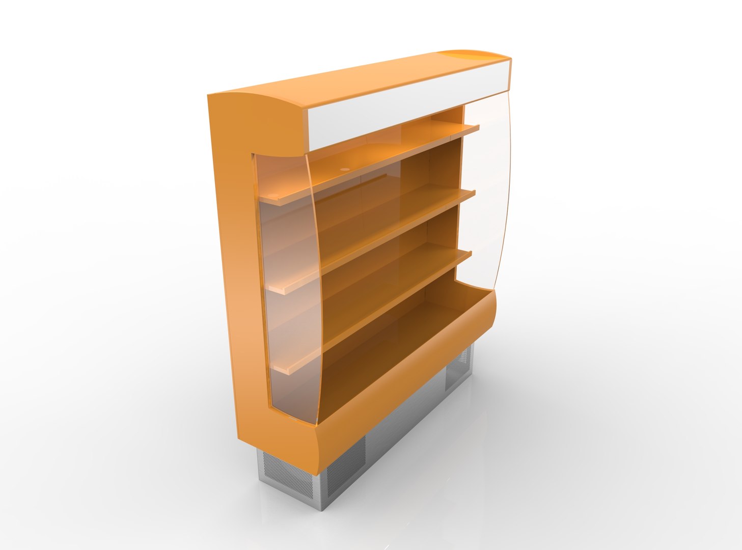 3D Display Case Refrigerated - TurboSquid 1165505