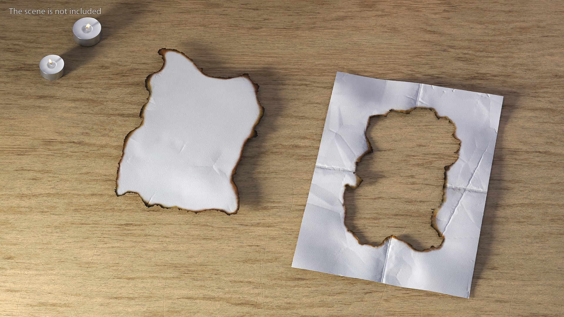 Burnt Sheet Of Paper 3D - TurboSquid 1841450