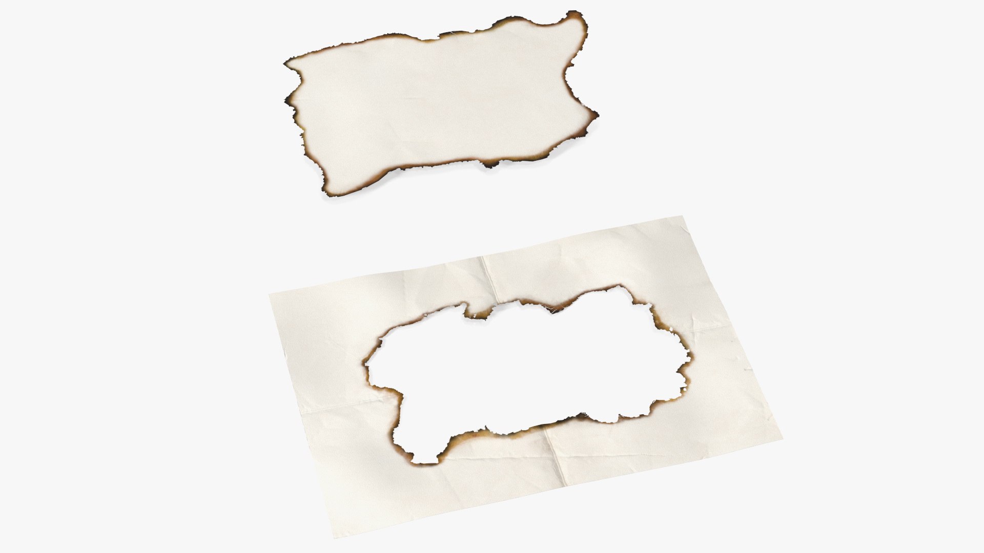 Burnt Sheet of Paper 3D - TurboSquid 1841450