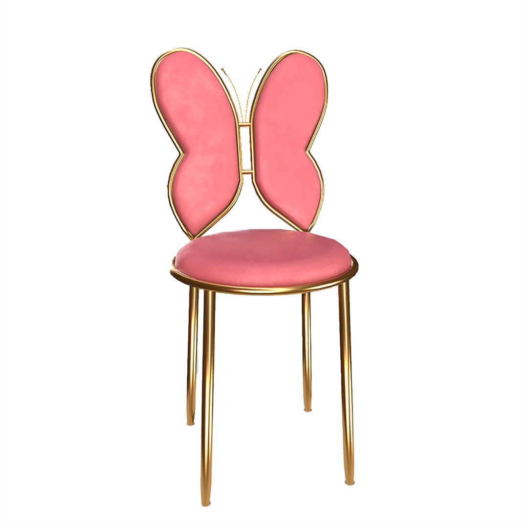 Butterfly Vanity Chair 3D model - TurboSquid 1962726