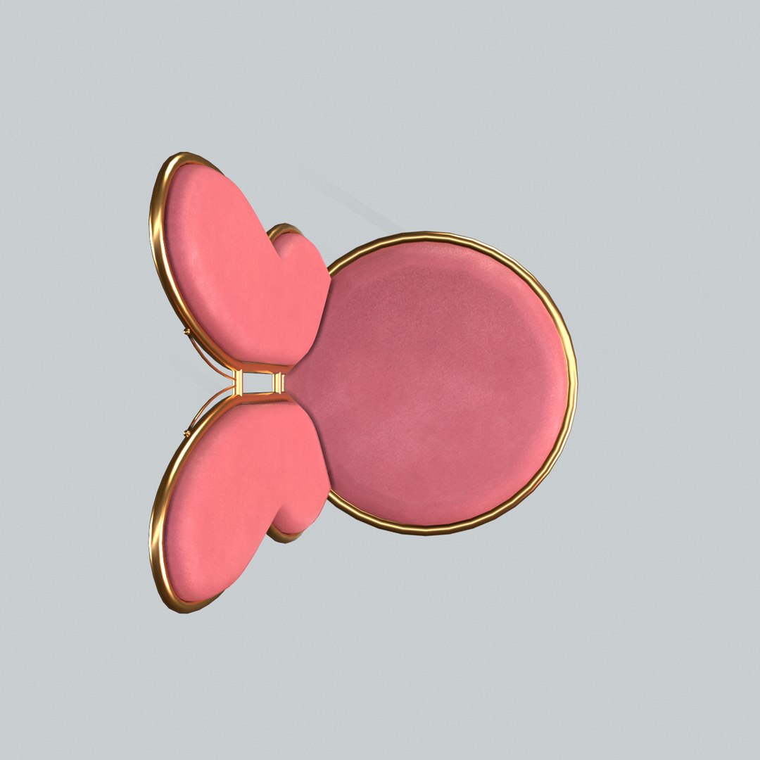 Butterfly Vanity Chair 3D Model - TurboSquid 1962726